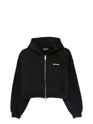 WRSTBHVR Zip-up Hoodie - Black