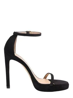 STUART WEITZMAN 120mm Nudist Disco Sandals - Black