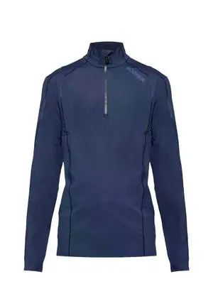 Bogner Long Sleeve High Neck Top - Blue