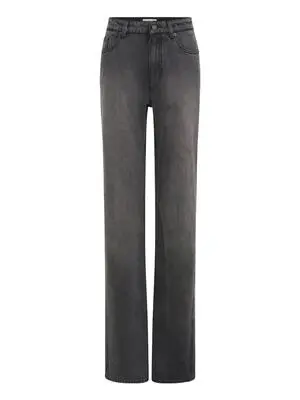 MARINE SERRE Laser Wash Flared Jeans - Grey
