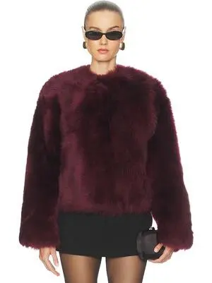 Simkhai Natasha Short Jacket - Red