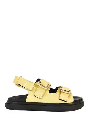 ALOHAS Harper Slingback Sandals - Yellow