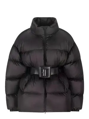 Balenciaga Hourglass Belted Jacket - Black