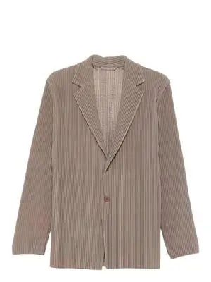 Issey Miyake Single-breasted Blazer - Grey