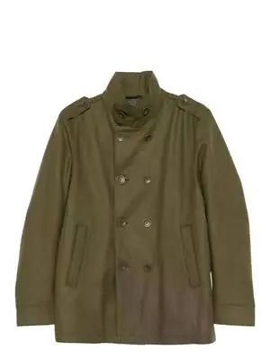 Herno Button-down Coat - Green