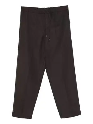 COSTUMEIN Drawstring-waist Trousers - Brown