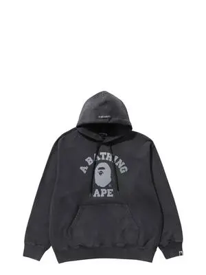 A BATHING APE Logo-print Hoodie - Grey