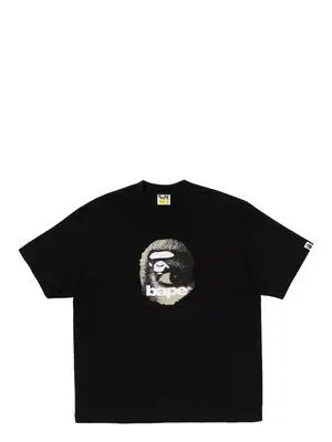 A BATHING APE Graphic T-shirt - Black