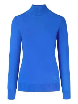 Givenchy Roll-neck Logo Sweater - Blue