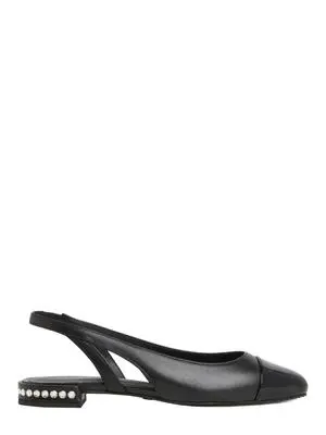 STUART WEITZMAN Crystal Embellished Slingbacks