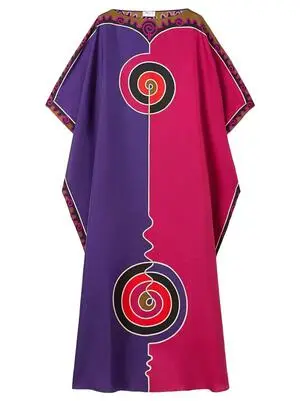 EMILIO PUCCI Astro-Print Maxi Dress