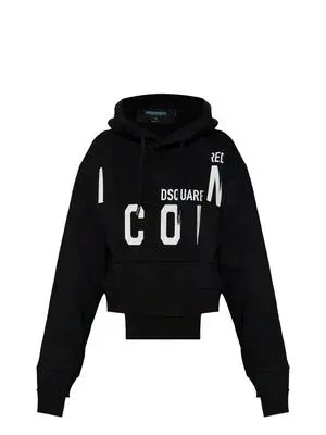 Dsquared2 X Better Sliced Icon Hoodie - Black