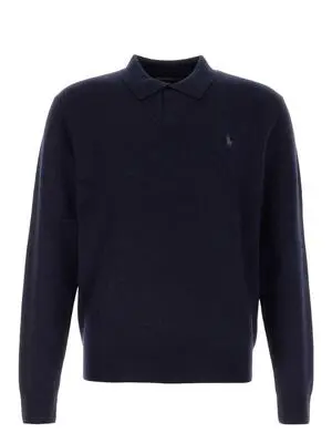 Ralph Lauren Wool Knit Sweater - Blue