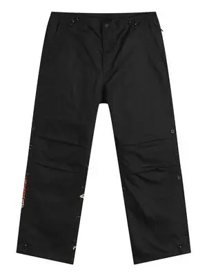MAHARISHI Polar Bear Chimera Embroidered Loose Snopants - Black