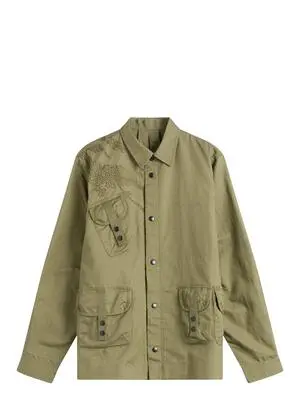 MAHARISHI M.a.l.i.c.e. Embroidered Shirt - Olive
