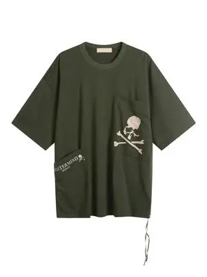 MASTERMIND WORLD Multi Pocket Short Sleeve T-shirt - Olive