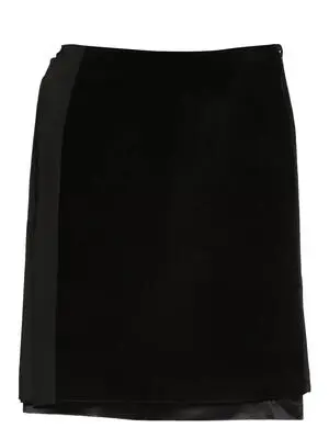 JIL SANDER Layered Straight Skirt