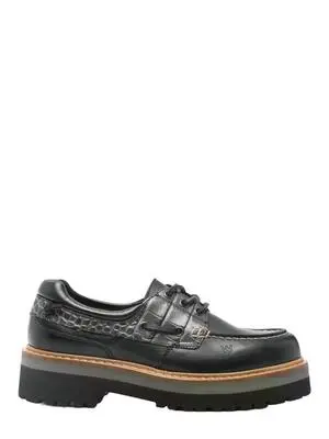 Woolrich Rock Leather Shoes - Black