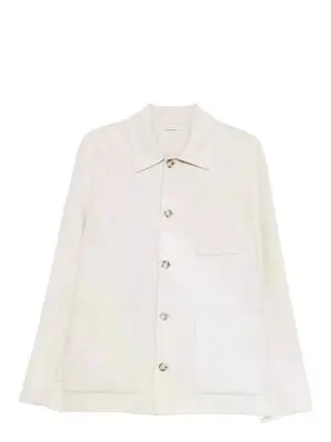MANUEL RITZ Long-sleeved Shirt Jacket - Neutrals