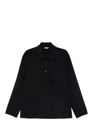 MANUEL RITZ Patch-pocket Overshirt - Black