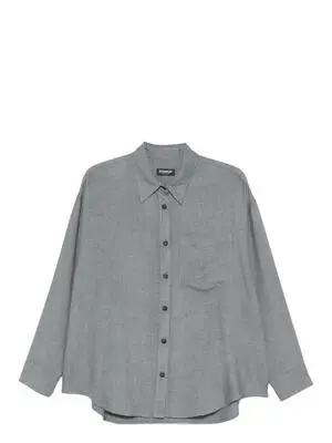 DONDUP Mélange Shirt - Grey