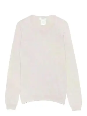 BARBA NAPOLI Crew-neck Long Sleeve Sweater - Neutrals