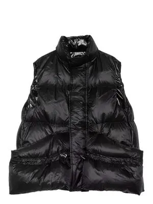 Sacai Quilted Sleeveless Vest - Black