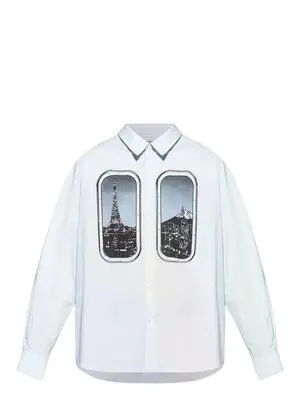 Kenzo Graphic-print Shirt - White