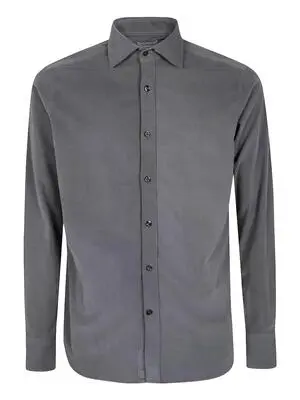 TINTORIA MATTEI 954 Corduroy Shirt Grey