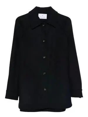 MANUEL RITZ Buttoned Wool-Blend Coat