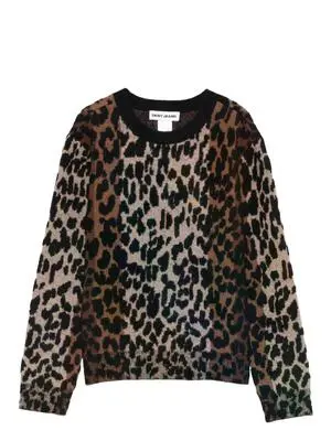 DKNY Animal-Patterned Jumper