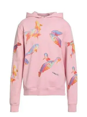 SANDRO Printed French Terry Hoodie