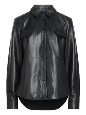 BOLONGARO TREVOR Leather Shirt