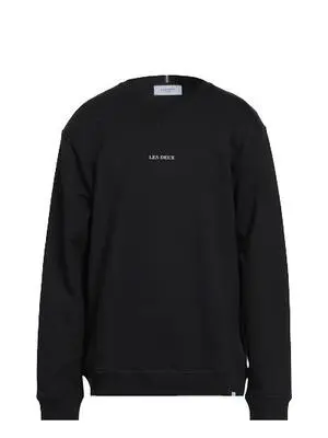 LES DEUX Cotton French Terry Sweatshirt - Black
