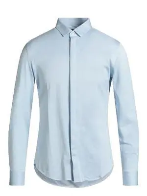 Emporio Armani Shirt Sky Size Cotton - Blue