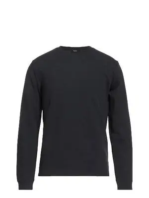 Theory Sweatshirt In Cotton, Polyester, And Elastane - Black
