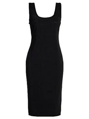 Versace Midi Bodycon Dress - Black