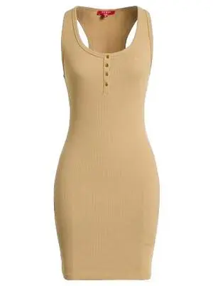 Guess Bodycon Mini Dress - Beige