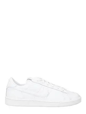 Nike Comme Des Garçons X Leather Sneakers - White