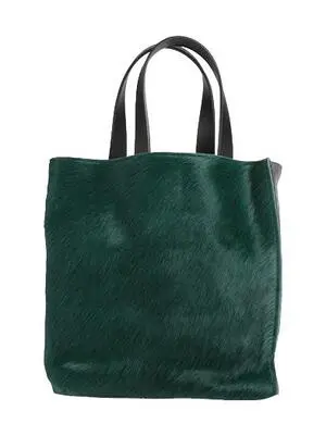 Marni Leather Tote Bag - Green
