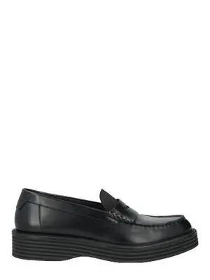 Theory Loafers In Calfskin - Black