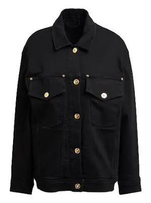 Versace Denim Trucker Jacket - Black