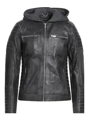 Bolongaro Trevor Dark Sheepskin Jacket - Grey