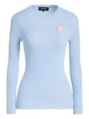 Rochas Light Virgin Wool Sweater - Blue