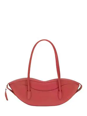 Fiorucci Lips Zip Tote - Red