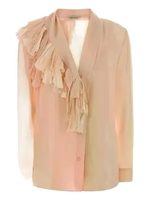 Alberta Ferretti Silk Blouse - Pink