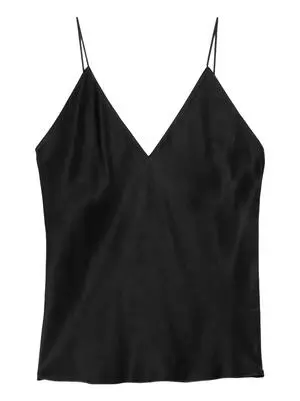 ANINE BING Ellen Sleeveless Silk Top