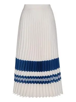 ANDRES OTALORA Gesto Integro Pleated Midi Skirt