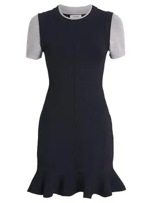 Sandro Knit Mini Dress - Blue