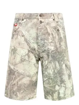PLEASURES Canvas Hunt Shorts - Neutrals
